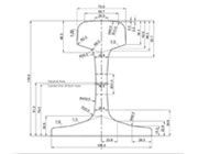 60KG Rail Dimensions and Weight