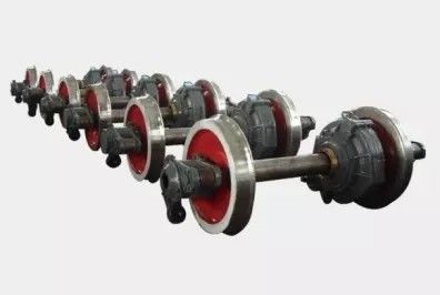 Locomotive Carbon Steel Railway Wheelset 760mm