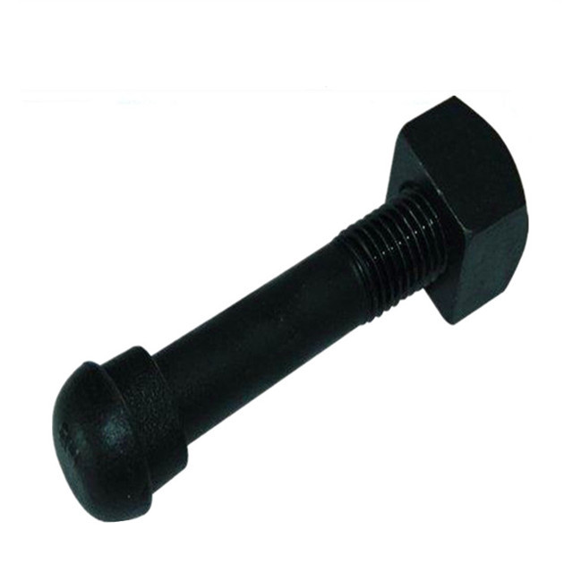 Kingrail Railway Track Fasteners , Fish Bolts In Railway Grade 4.8 8.8 10.9