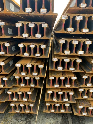 Mining Railroad Steel Track Rail , Din Crane Rail P24 GB Standard 93 ...