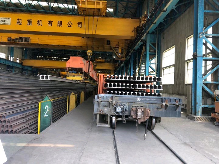 Mining Railroad Steel Track Rail , Din Crane Rail P24 GB Standard 93 ...