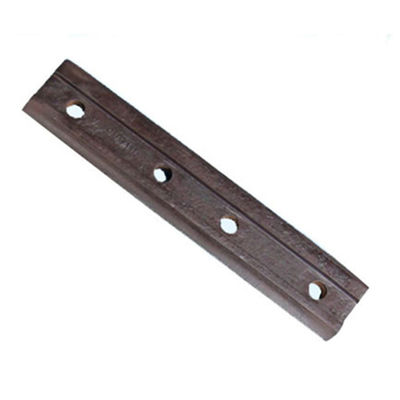 Steel Railway Fish Plates For T Type Guide Rail With 4 Holes 6 Holes