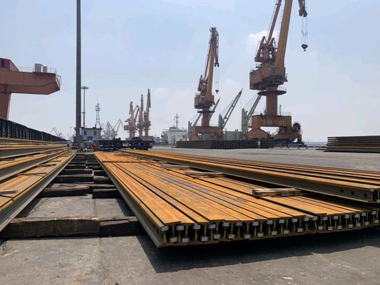 Crane Steel Track Rail P24 P30 P38 Steel 38kg/M 45Mn Material