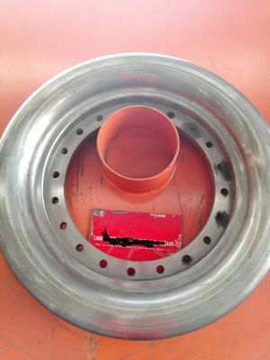 Kingrail Steel Rail Wheel , Locomotive Train Wheels ER6 ER7 Material
