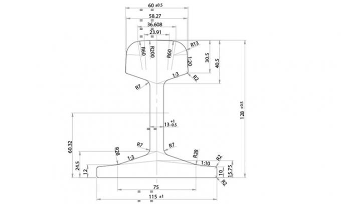 Dimensions and Suppliers of AFNOR 36 Steel Rails
