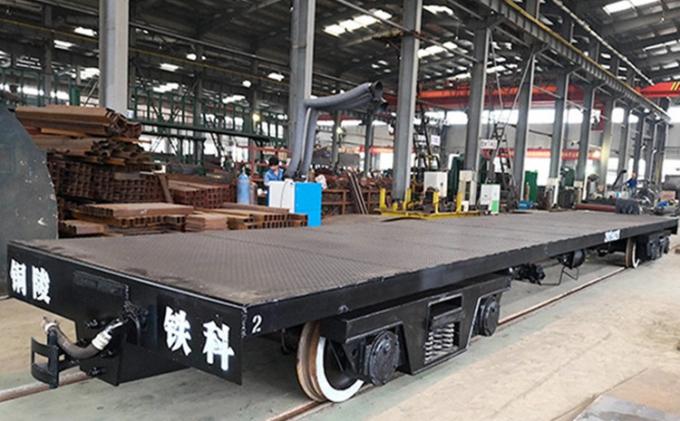 Heavy Load Railway Ladle Transfer Car 120t Ladle Carrier